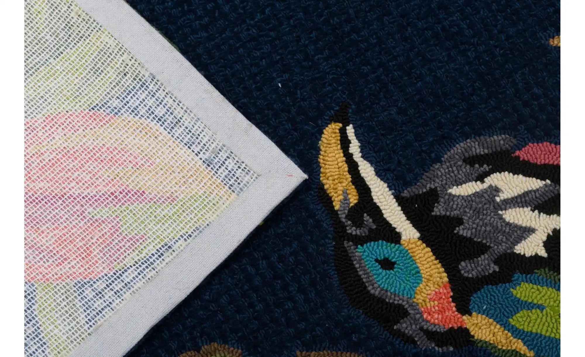 HOME STORY Outdoorteppich Rosetta | rechteckig, 140 cm