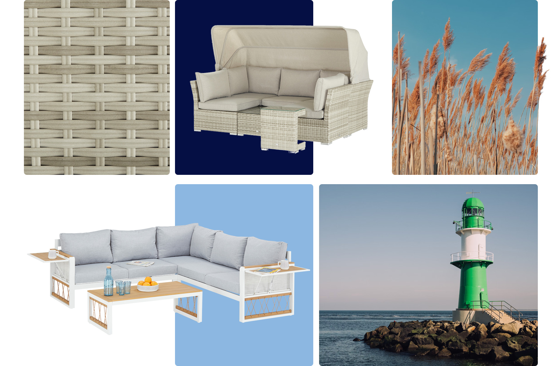 Maritime Gartenmöbel bei gartenundmoebel.de